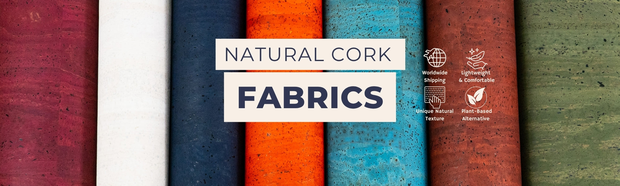 Natural Cork Fabric Samples – MB Cork