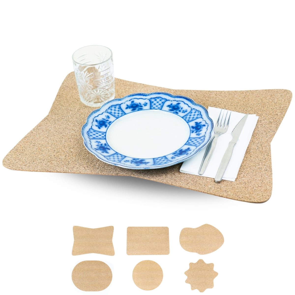 Cork Table Mats – Natural Collection L-1153 (2 UNITS) – MB Cork