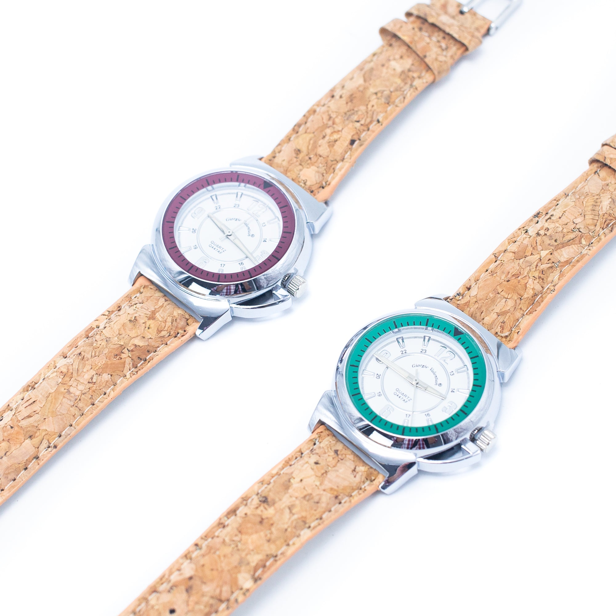 Stylish Casual Watch with Natural Cork Watch Strap WA-357-without box ...