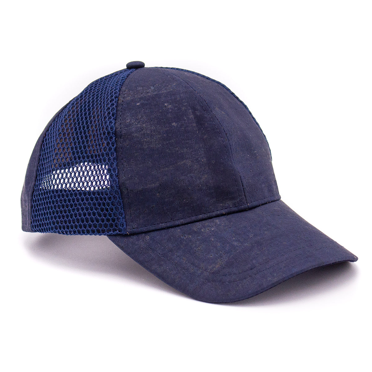 Navy Cork Men's Hat with Breathable Mesh L-522 – MB Cork