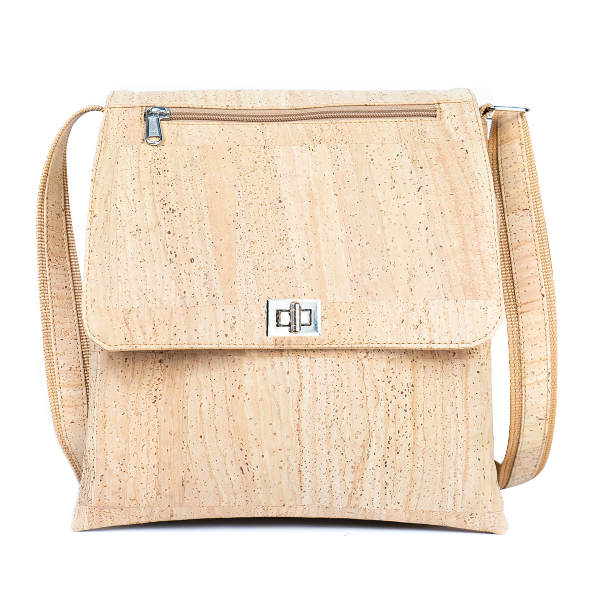 Natural Cork Crossbody Bag with Adjustable Strap BAGP-288 – MB Cork
