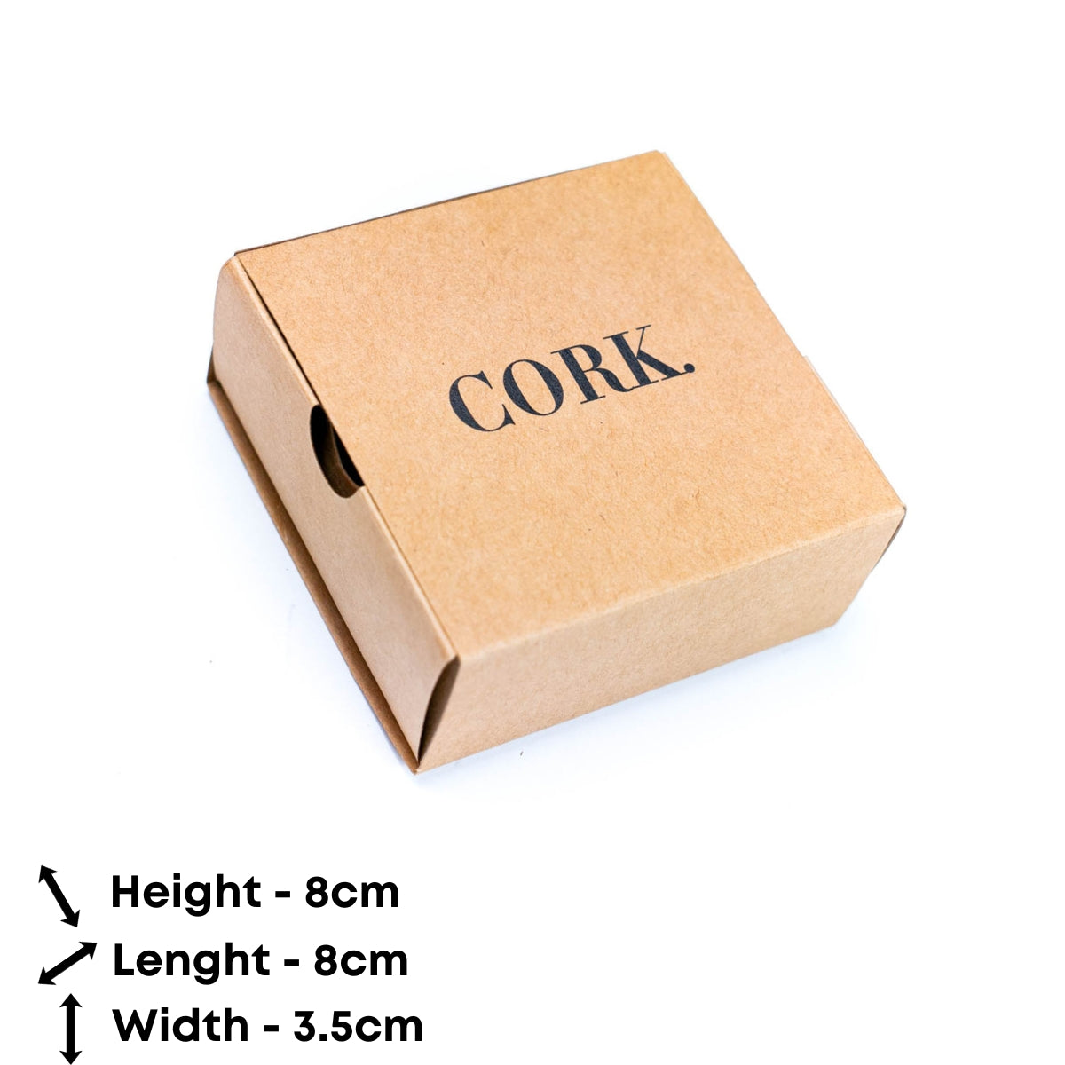 5PCS-square kraft paper box L-1036 – MB Cork