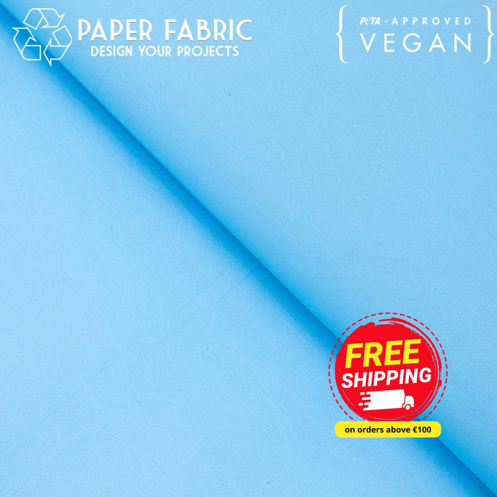 25METERS Blue washable paper fabric kraft paper 100x76cm PAF-21 – MB Cork