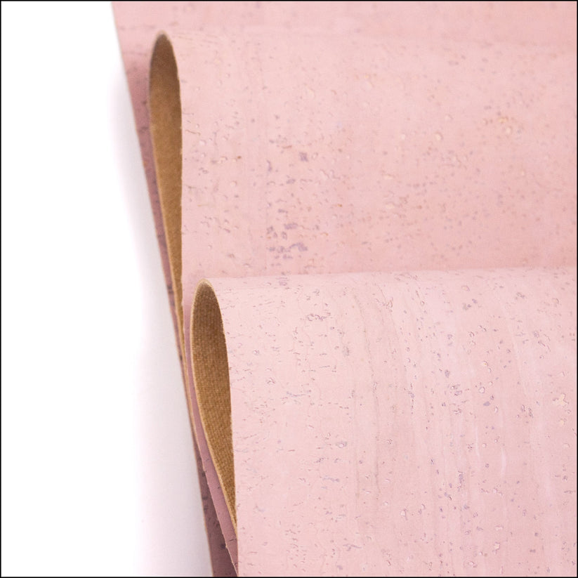 Premium Solid Pink Cork Fabric COF-339 – MB Cork