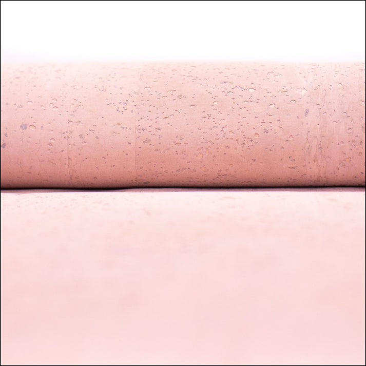 Premium Solid Pink Cork Fabric COF-339 – MB Cork