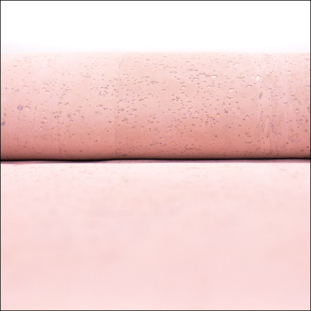 Premium Solid Pink Cork Fabric COF-339 – MB Cork