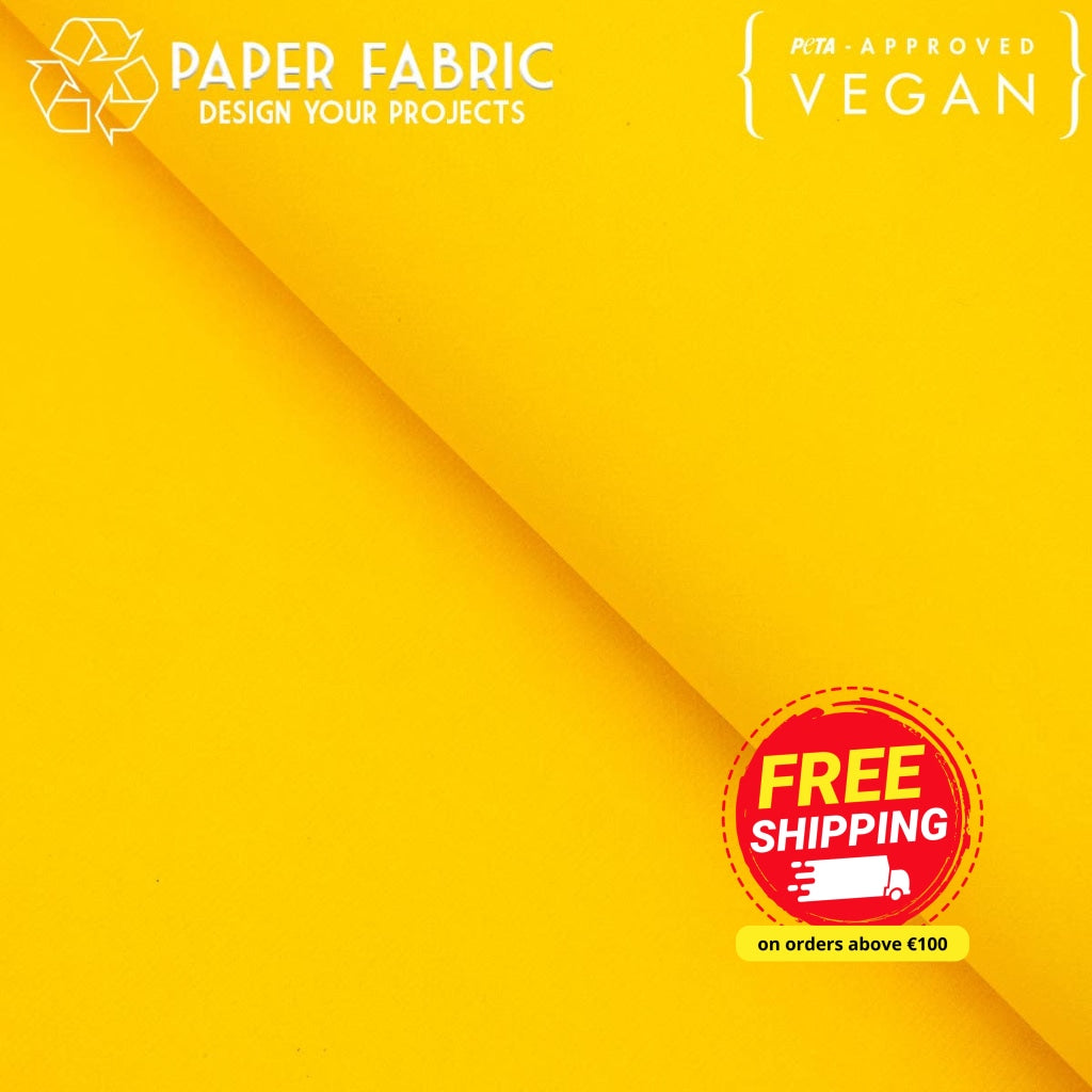 28METERS Yellow washable paper fabric kraft paper 100x76cm PAF-20 – MB Cork