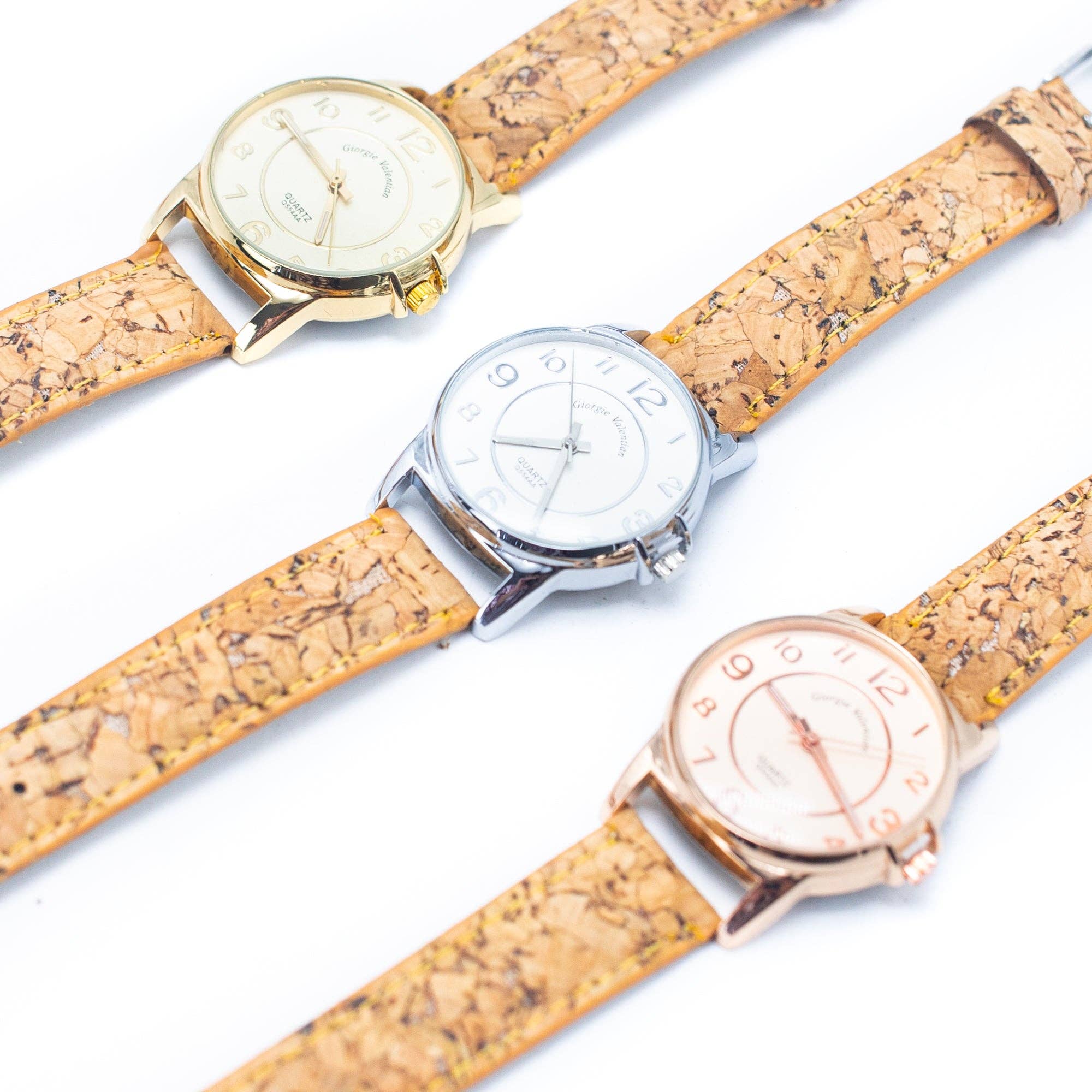 Natural Cork watch unisex fashion Watch WA-386（without box） – MB Cork