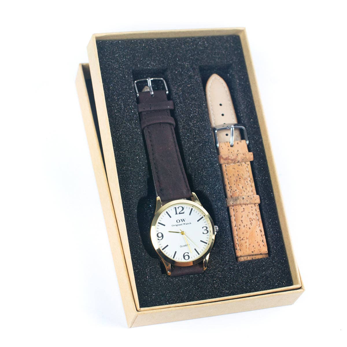 Natural Cork watch Unisex fashion Watch WA-410-BOX（with box） – MB Cork