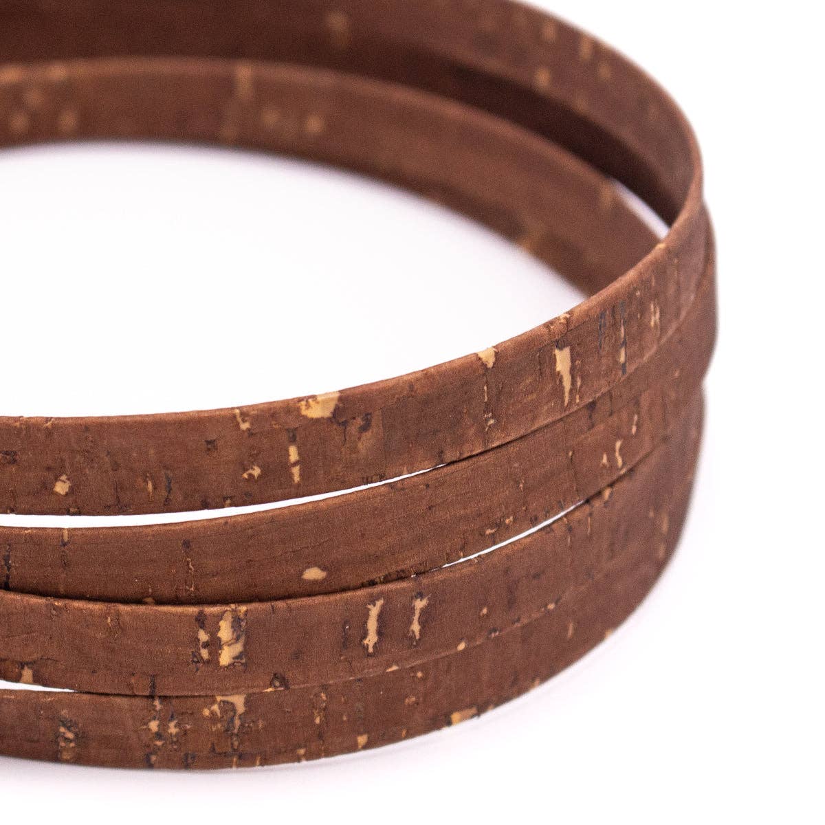 Light brown 12mm flat cork cord COR-461(10 meters) – MB Cork