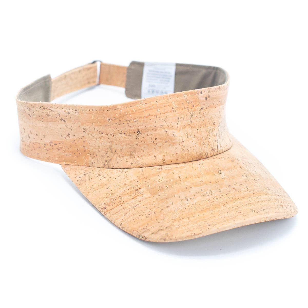 Natural Natural cork sun visor cap L-877-A – MB Cork